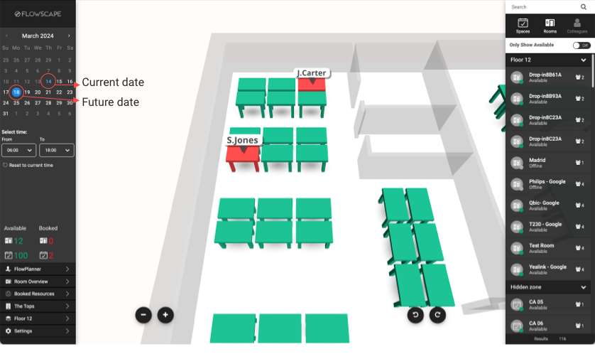 Book a Space – Flowscape AB