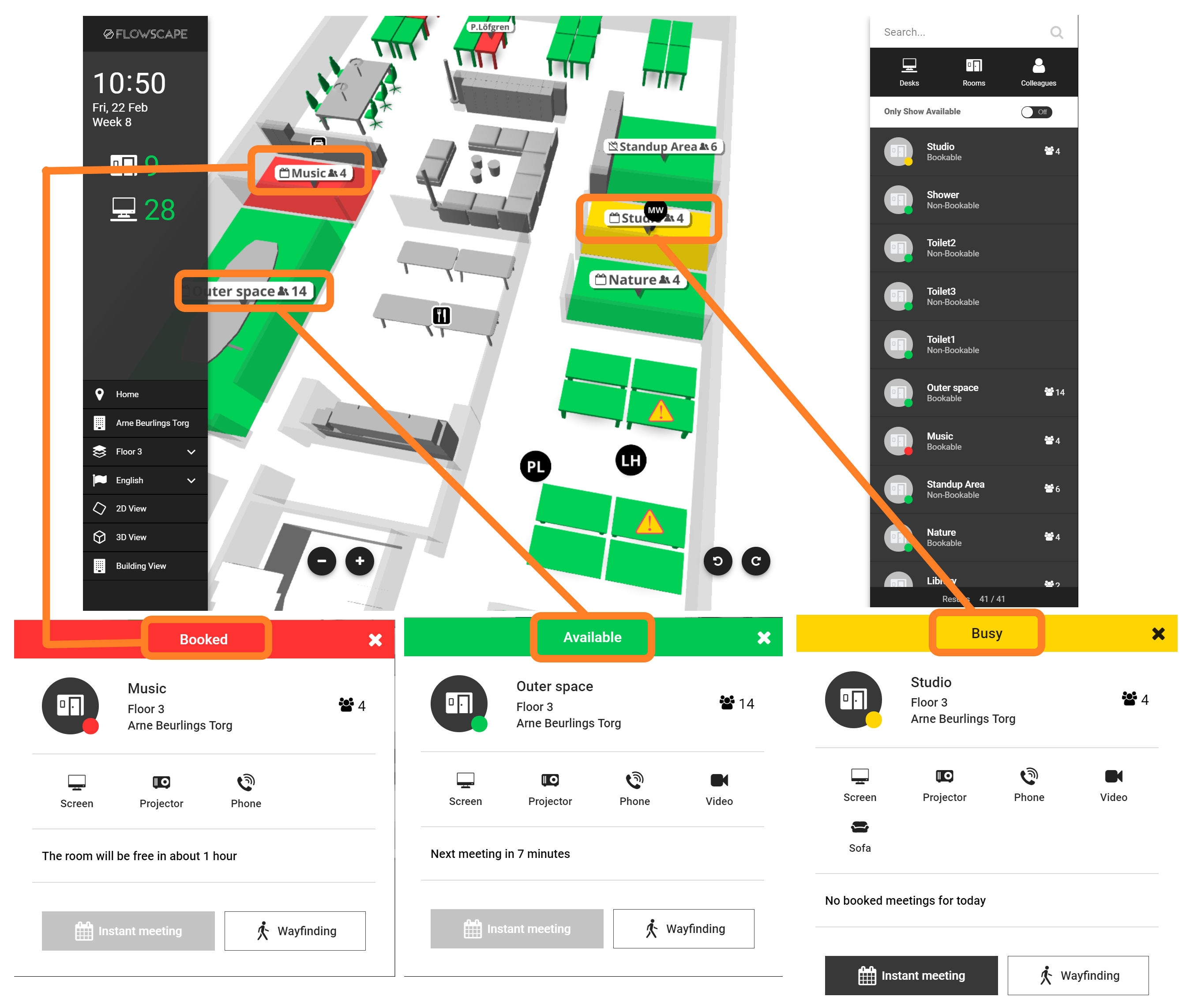 Meeting Rooms – Flowscape AB