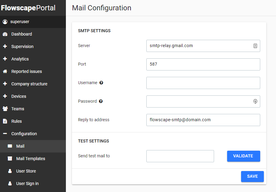 G-Suite: Mail Configuration (SMTP) – Flowscape AB