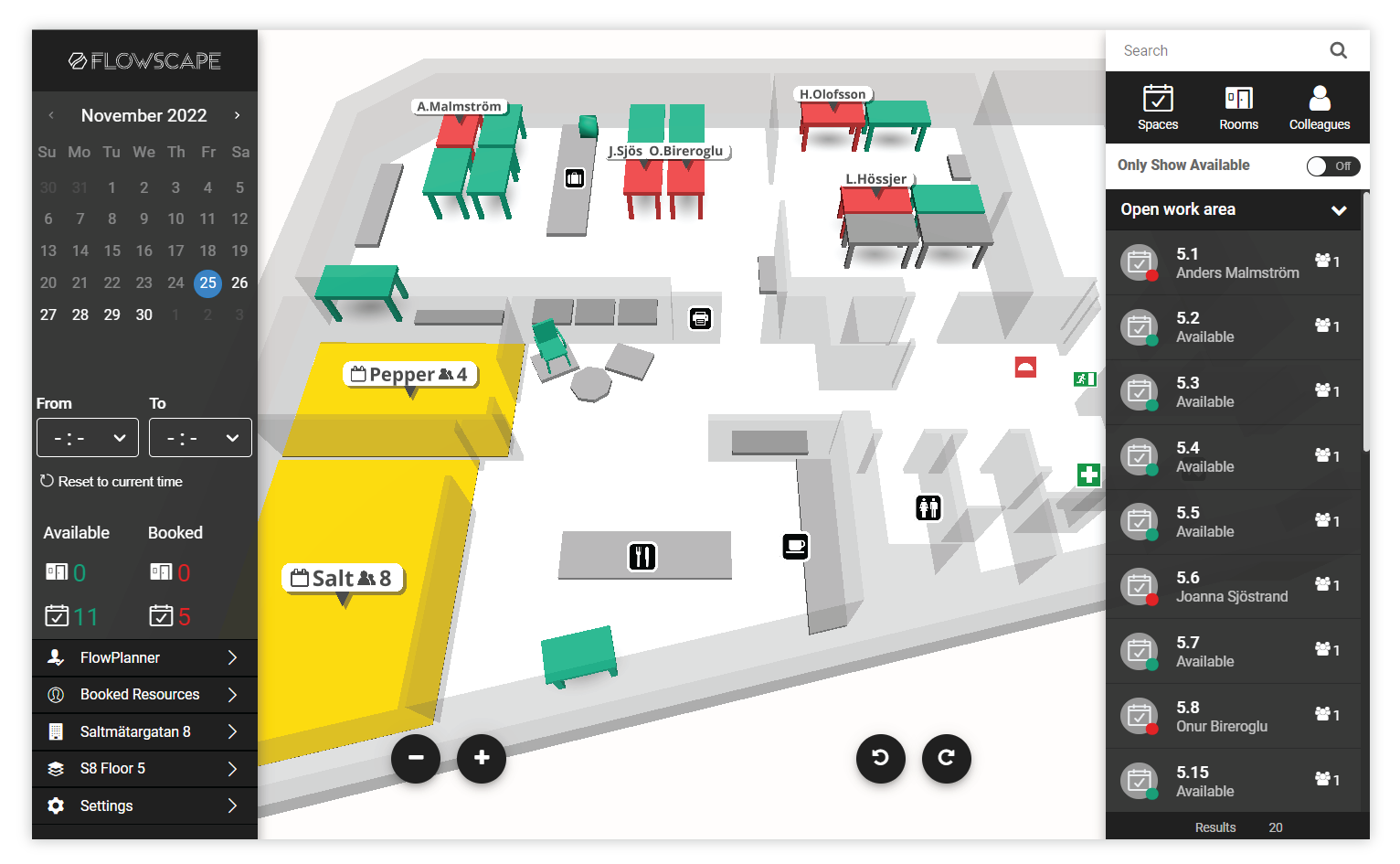 Web App Overview – Flowscape AB